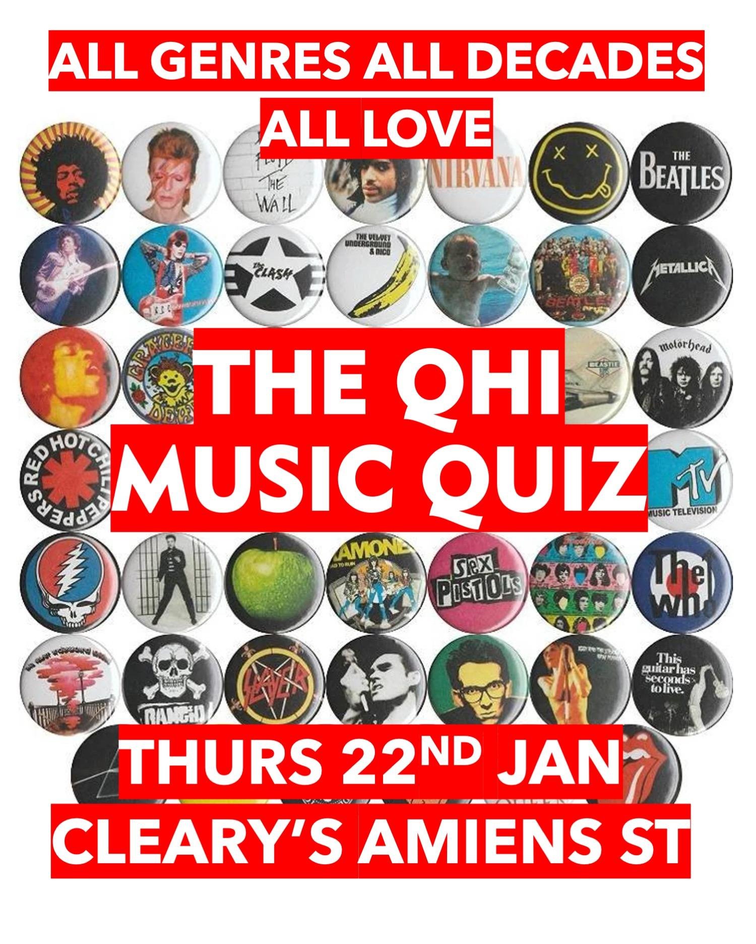 The QHI Music Quiz - Dublin 360